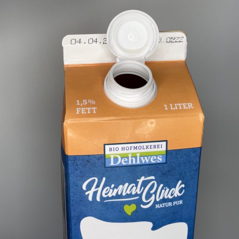 Wir bleiben dran – genauso wie der Deckel unserer Milchverpackung – Bio ...